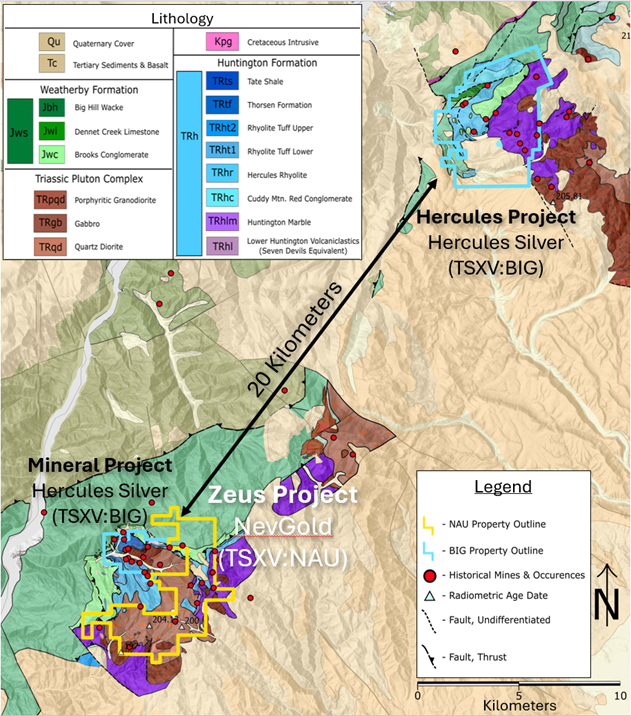 NevGold Announces Positive Copper Porphyry Potential at the Zeus Copper Project in the Hercules ...